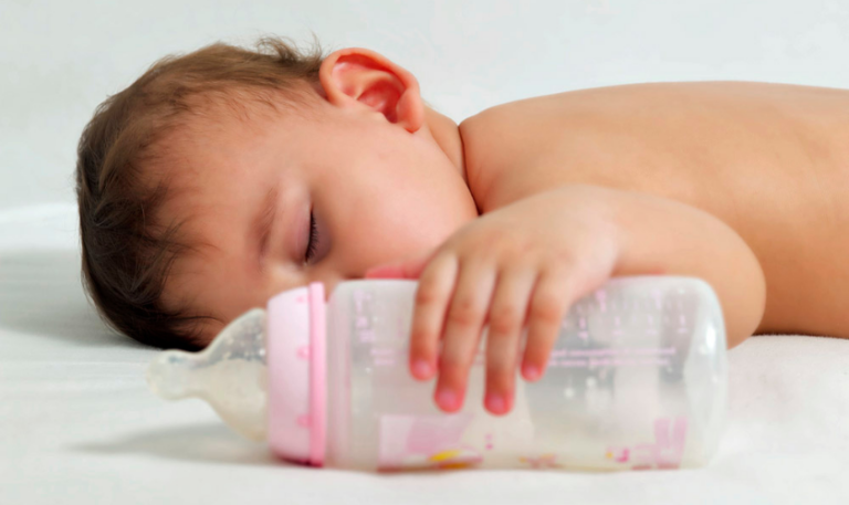 Does Bottle-Feeding Disrupt Your Child's Sleep?